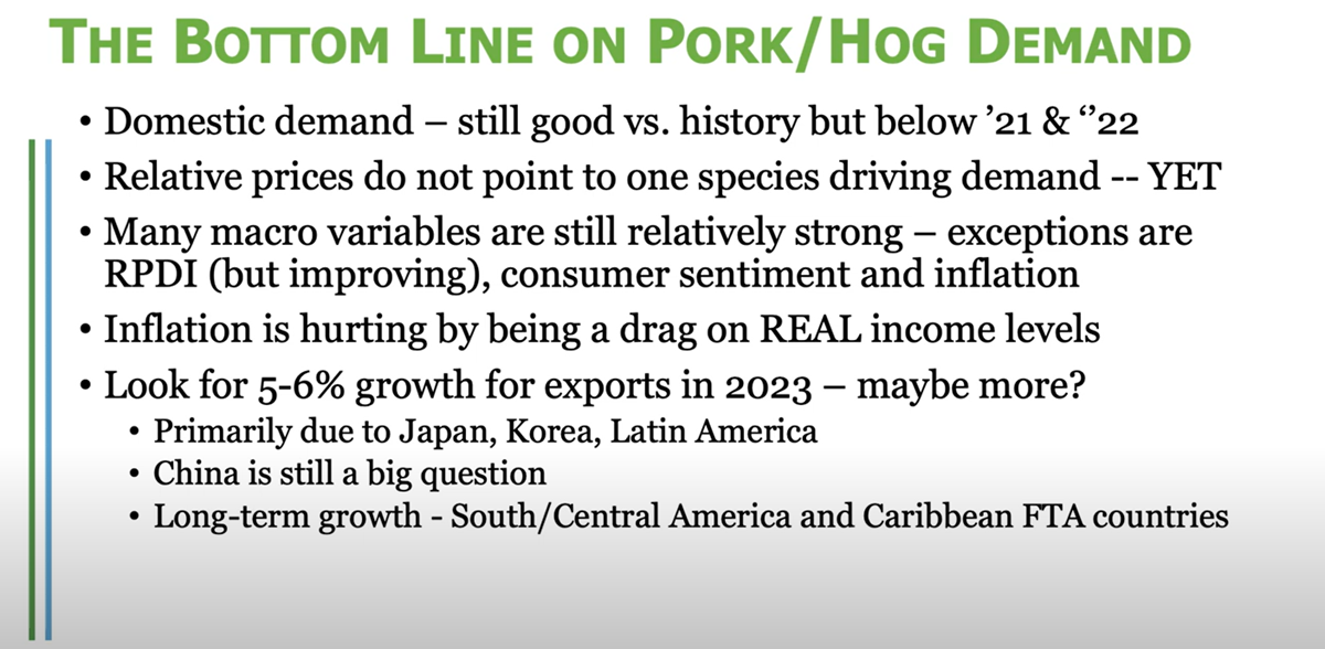 Porkonomics: An Economic Outlook for the Pork Industry - Pork Checkoff